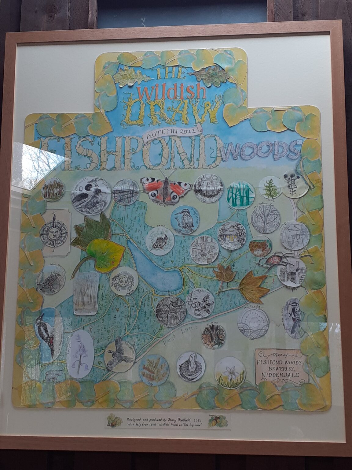Wildish Big Draw Map of Fishpond Wood revealed! | Fishpond Wood ...